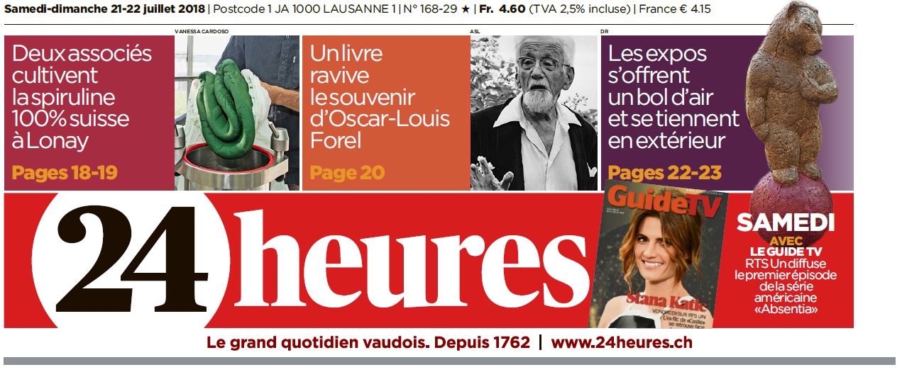 Spiruline SwissMade dans 24 heures • Spiruline SwissMade